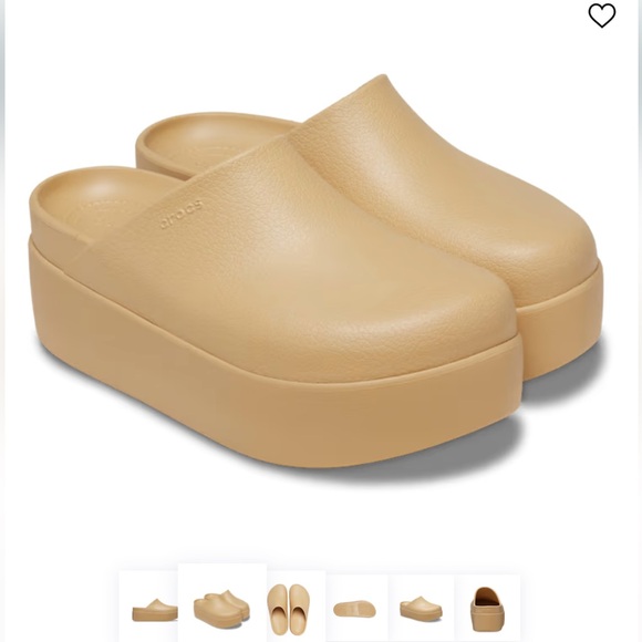 CROCS | Shoes | Crocs Dylan Platform Clog Wheat | Poshmark